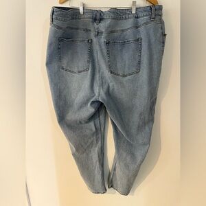 Disney | Jeans | Disney Blue Ankle Cropped Jeans With Mickey Mouse ...